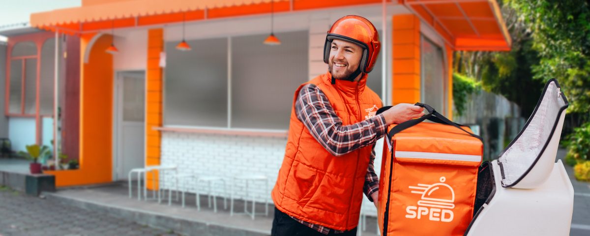 Become a Sped courier partner Sped delivery app Finland